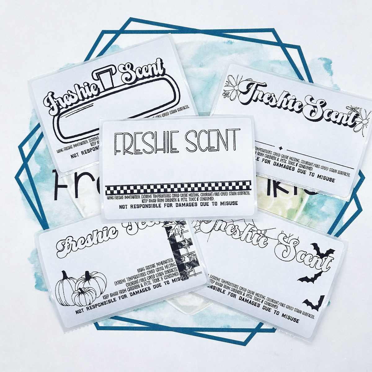 Freshie Scent & Warning Labels – The Freshie Junkie, LLC