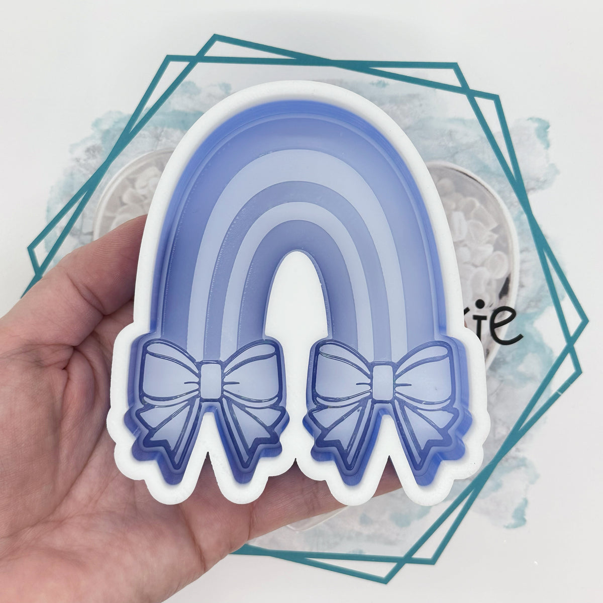 Boho Rainbow with Bows Freshie Mold – The Freshie Junkie, LLC