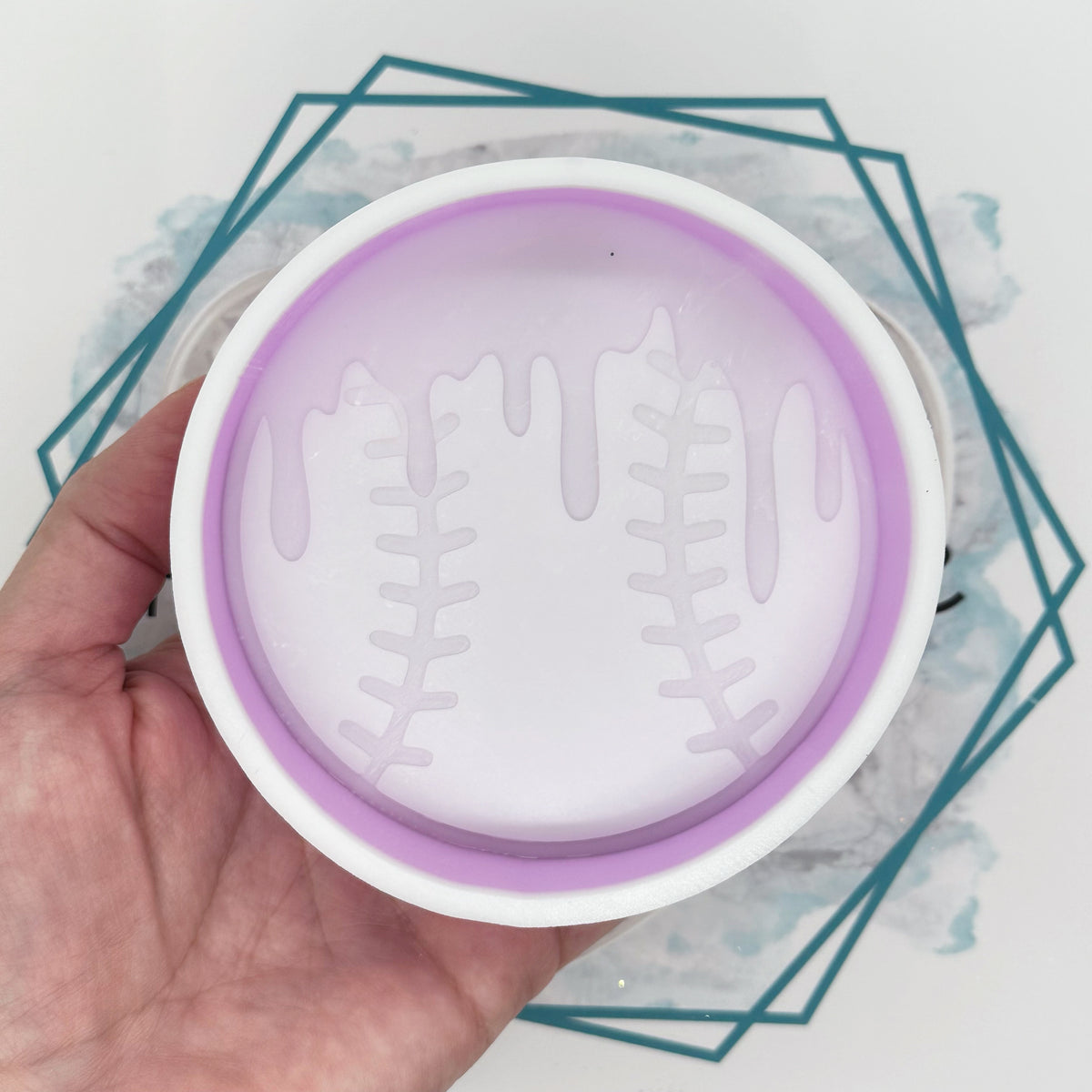 Baseball/Softball Drip Freshie Mold – The Freshie Junkie, LLC