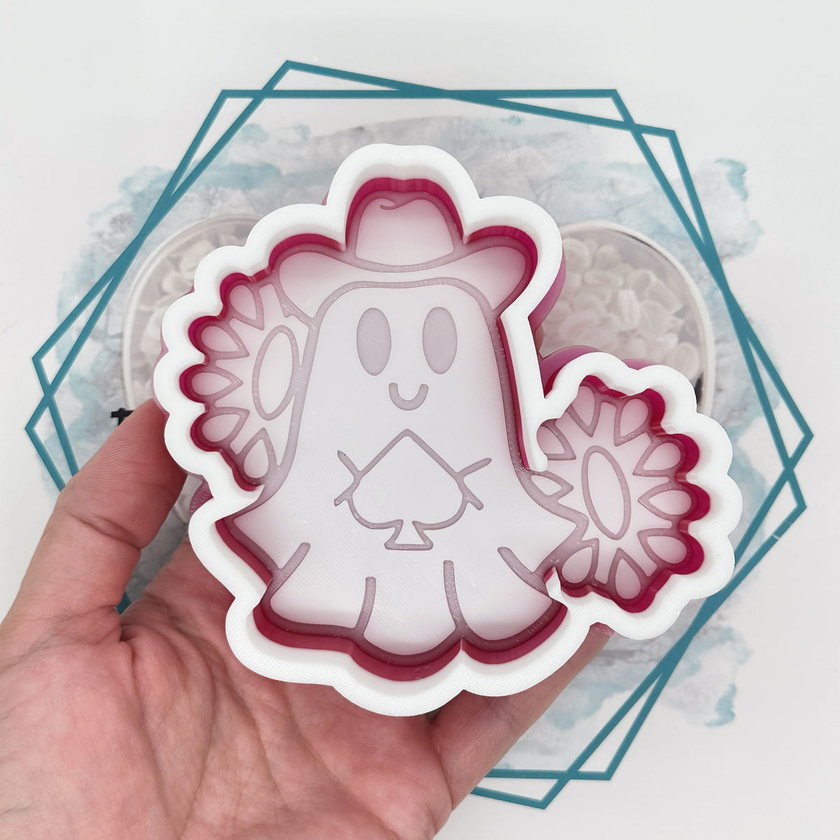 Concho Spade Ghost Freshie Mold – The Freshie Junkie, LLC
