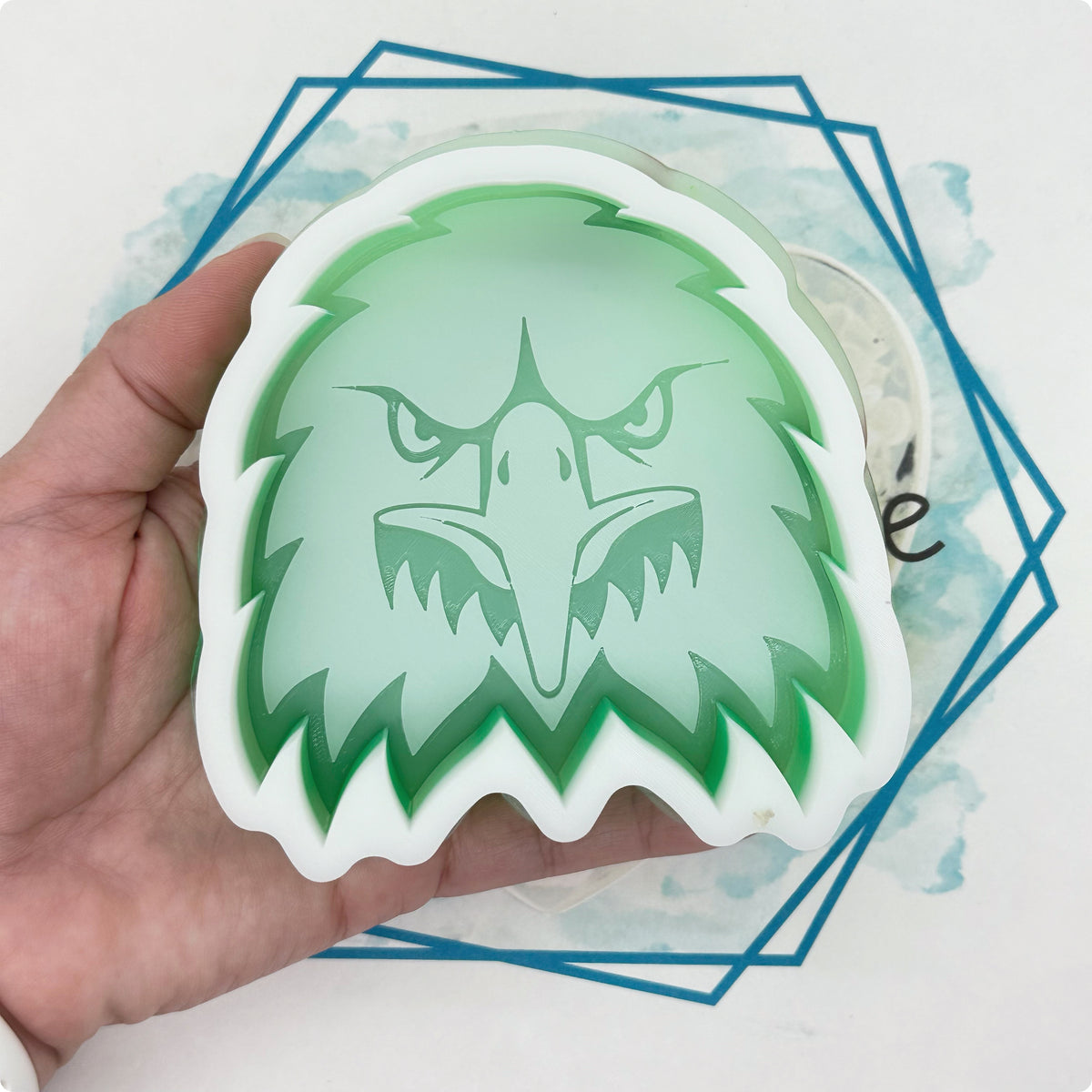 Eagle (Mascot) Freshie Mold – The Freshie Junkie, LLC