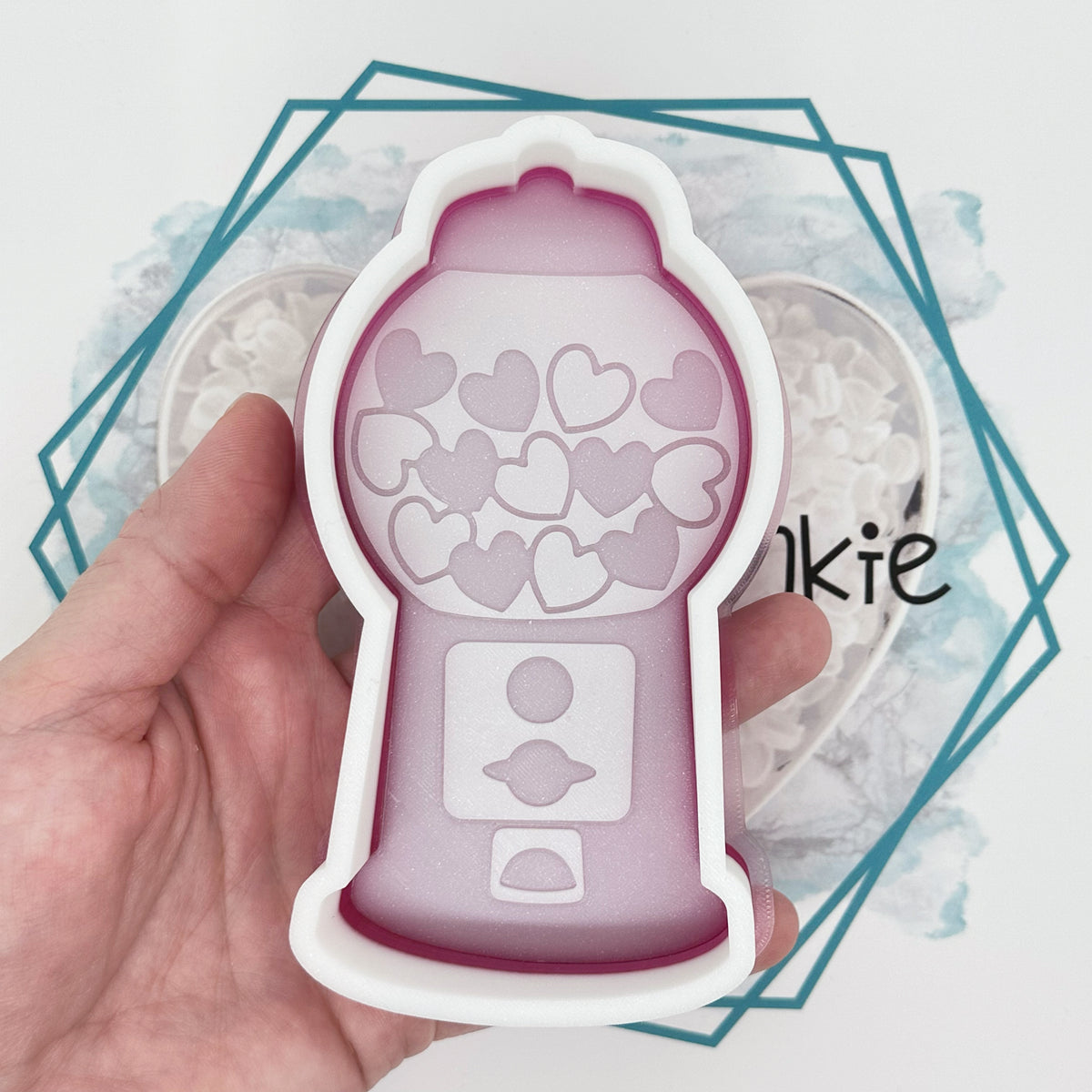 Heart Gumball Machine Freshie Mold – The Freshie Junkie, LLC