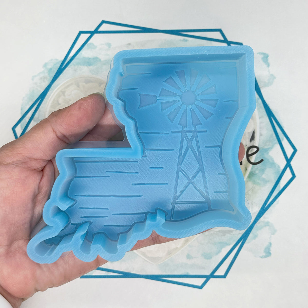 Louisiana Windmill Freshie Mold – The Freshie Junkie, LLC