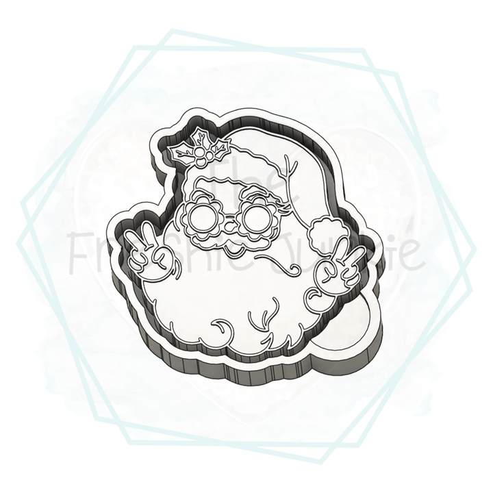 Retro Santa Freshie Mold – The Freshie Junkie, LLC