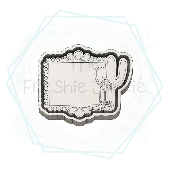 *NEW RELEASE* Western Frame Freshie Mold – The Freshie Junkie, LLC