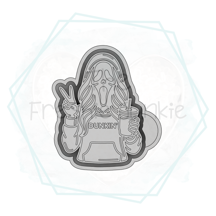 *NEW RELEASE* Dunkin Ghost Face Freshie Mold – The Freshie Junkie, LLC