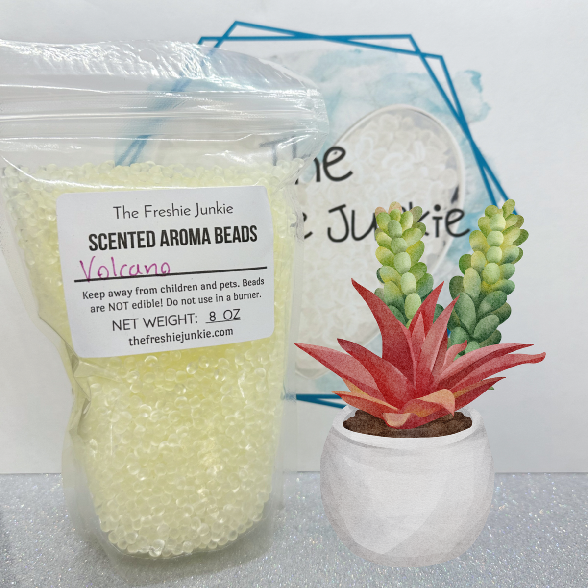 Volcano Scented Aroma Beads – The Freshie Junkie, LLC